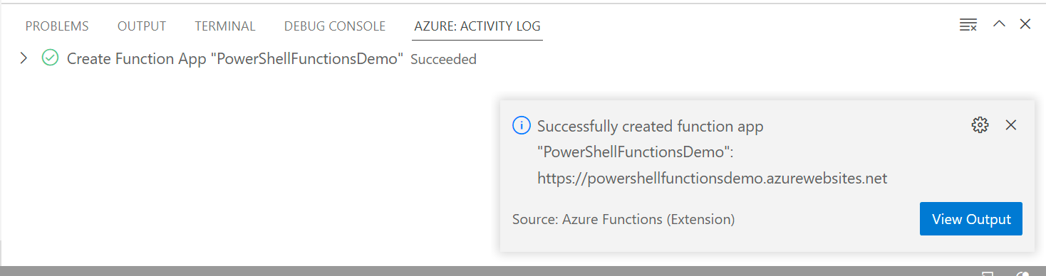 Building PowerShell Azure Functions with VS Code [Series] – techsyncer