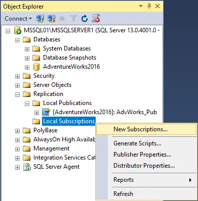 Wie man MS SQL Server Replikation konfiguriert – techsyncer