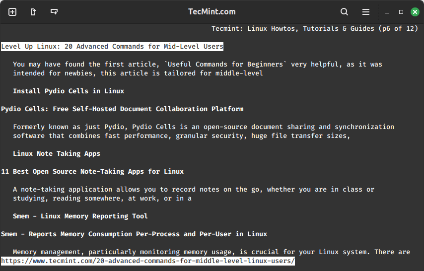Linux 的前 5 个命令行浏览器 – techsyncer