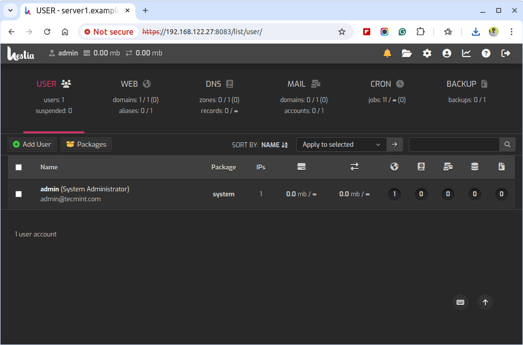 Cómo configurar el panel de control Hestia en Ubuntu y Debian – techsyncer